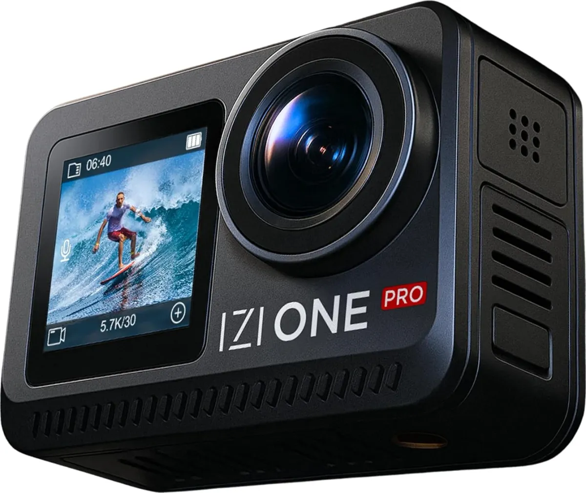 IZI One Pro 5.7K Action Camera Price in India 2025, Full Specs & Review ...