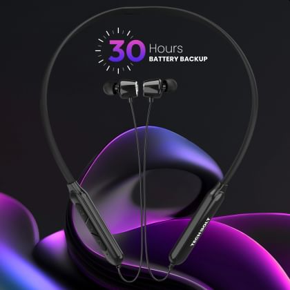 Techbolt Sense Wireless Neckband Price in India 2025, Full Specs & Review | Smartprix