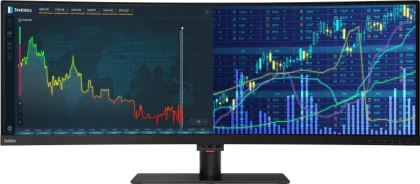 Lenovo ThinkVision P44w-10 43.4-inch Ultrawide Ultra HD 4K Curved ...