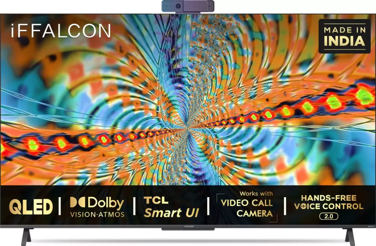 iFFALCON 55H72 55 inch Ultra HD 4K Smart QLED TV Price in India 2025, Full Specs & Review ...