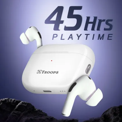 TP TROOPS Ultra Pods True Wireless Earbuds - Price in India (Mar 2026 ...