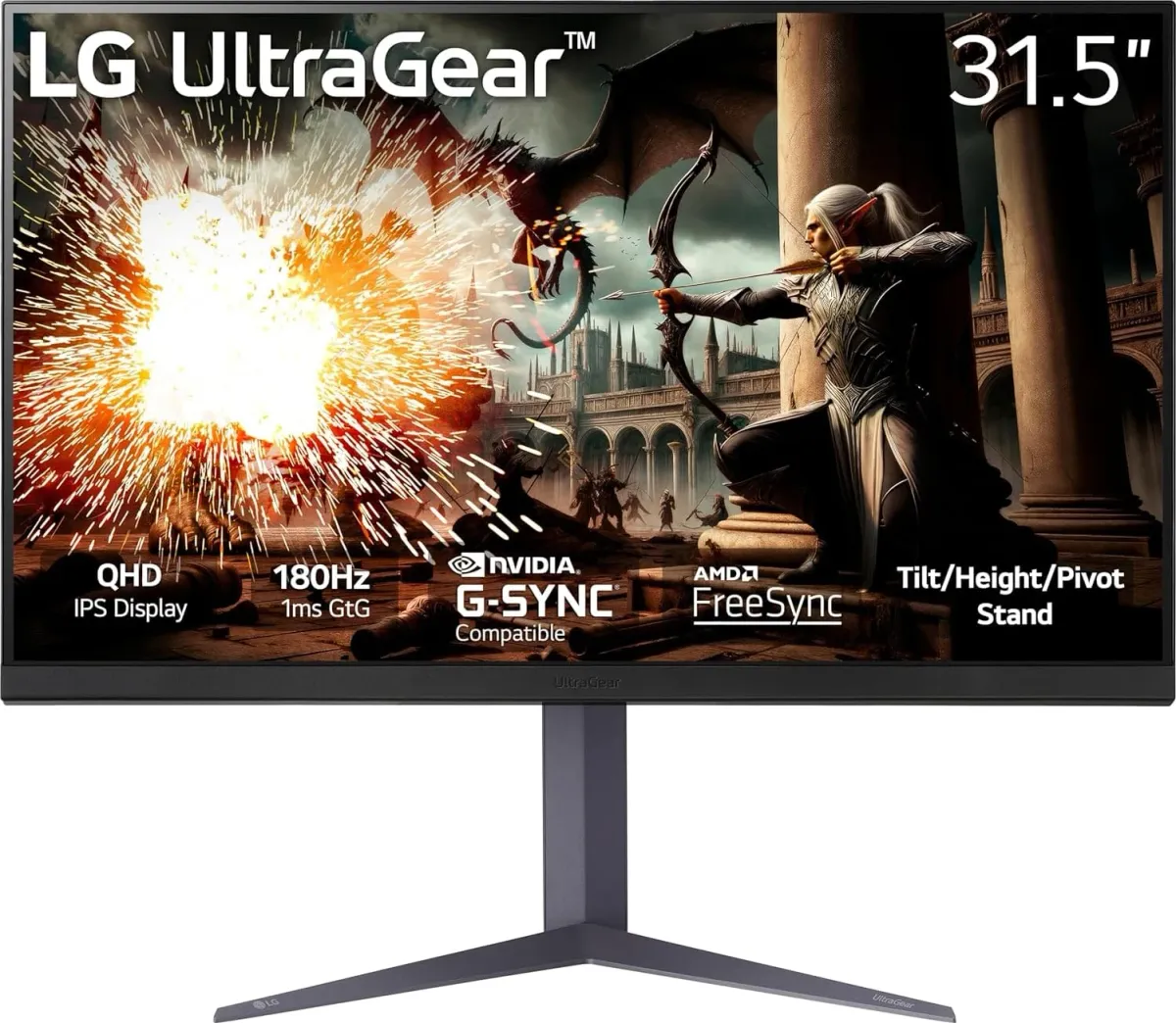 LG 32GS75Q 32 inch Quad HD Gaming Monitor Price in India 2025, Full ...
