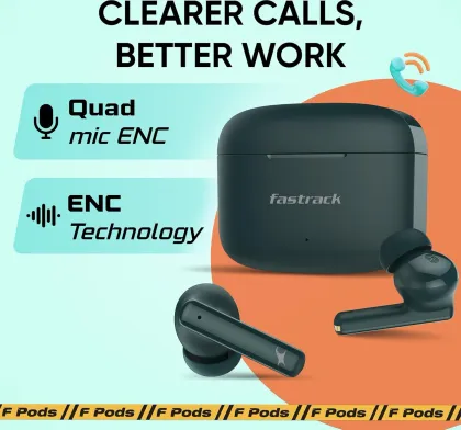 Fastrack Fpods FQ100 True Wireless Earbuds Price in India 2025, Full ...