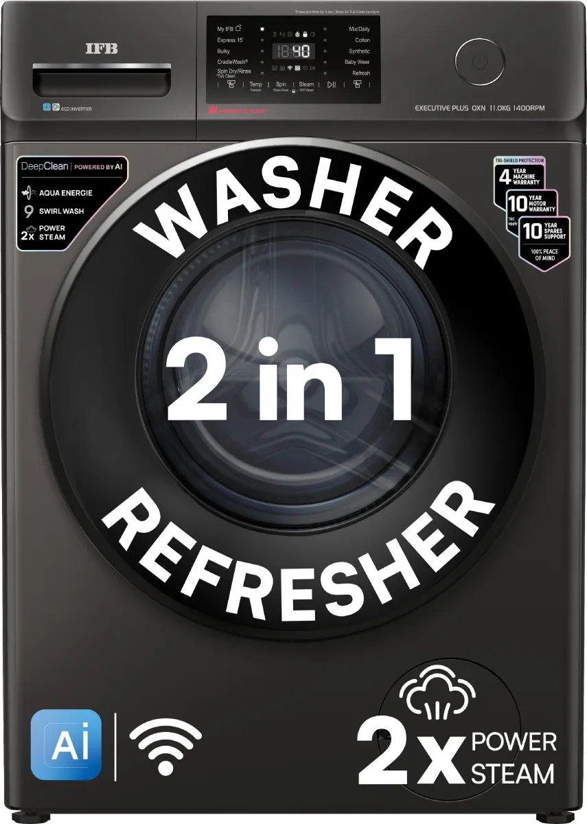 IFB EXECUTIVE PLUS OXN 1114 CMS 11 kg Fully Automatic Front Load ...