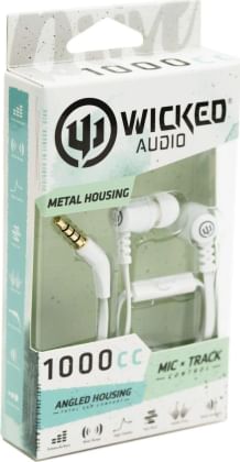 Wicked Audio 1000cc Wired Earphones Price in India 2024, Full Specs ...