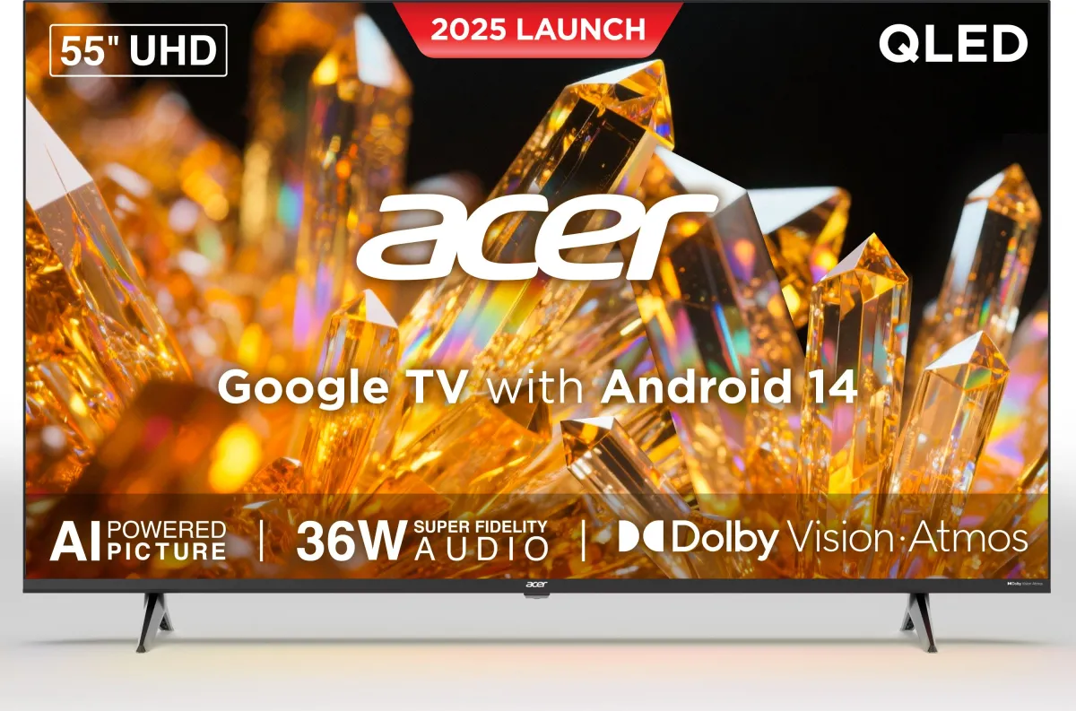 Acer Ultra V Series 55 inch Ultra HD 4K Smart QLED TV (AR55QDVGU2875BD ...