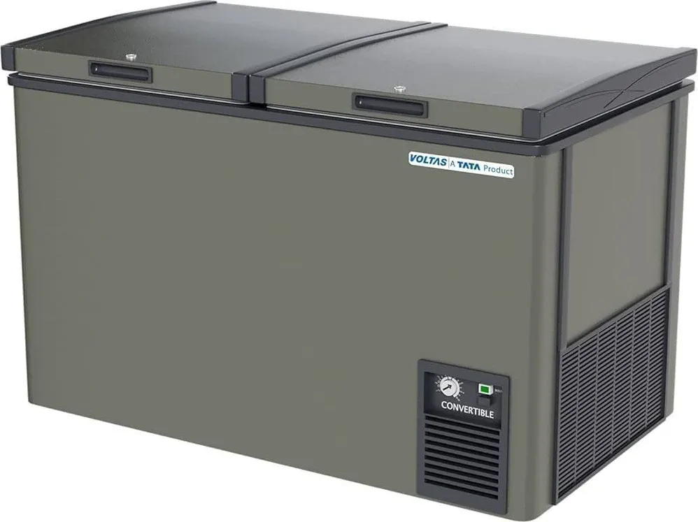 Voltas CVF320DD 303 L Double Door Deep Freezer Price in India 2025 ...