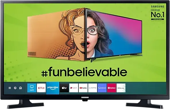 Samsung UA32T4350BKXXL 32 inch HD Smart LED TV Price in India 2025 ...