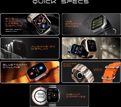 Fire Boltt Dapper Smartwatch Price in India 2025, Full Specs & Review ...