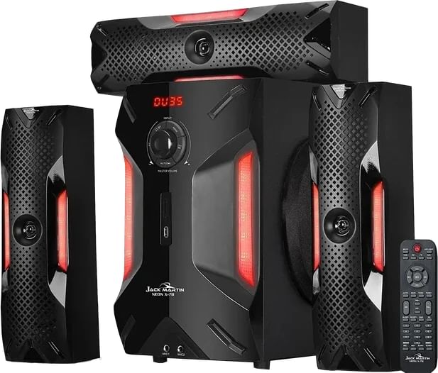 Jack Martin JM X7 154W Bluetooth Home Theatre Price in India 2024, Full ...
