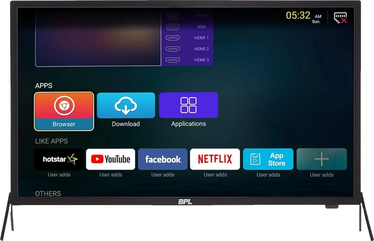 BPL 32H-D2300 32 inch HD Ready Smart LED TV Price in India 2025, Full ...