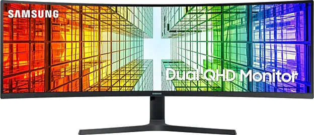 Samsung ViewFinity S9 LS49A950UIW 49 inch Dual Quad HD QLED Monitor ...