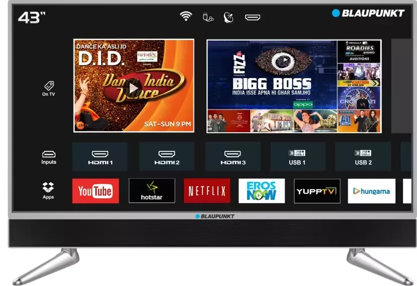 Blaupunkt BLA43AU680 (43-inch) 4K Ultra HD Smart TV - Price in India ...