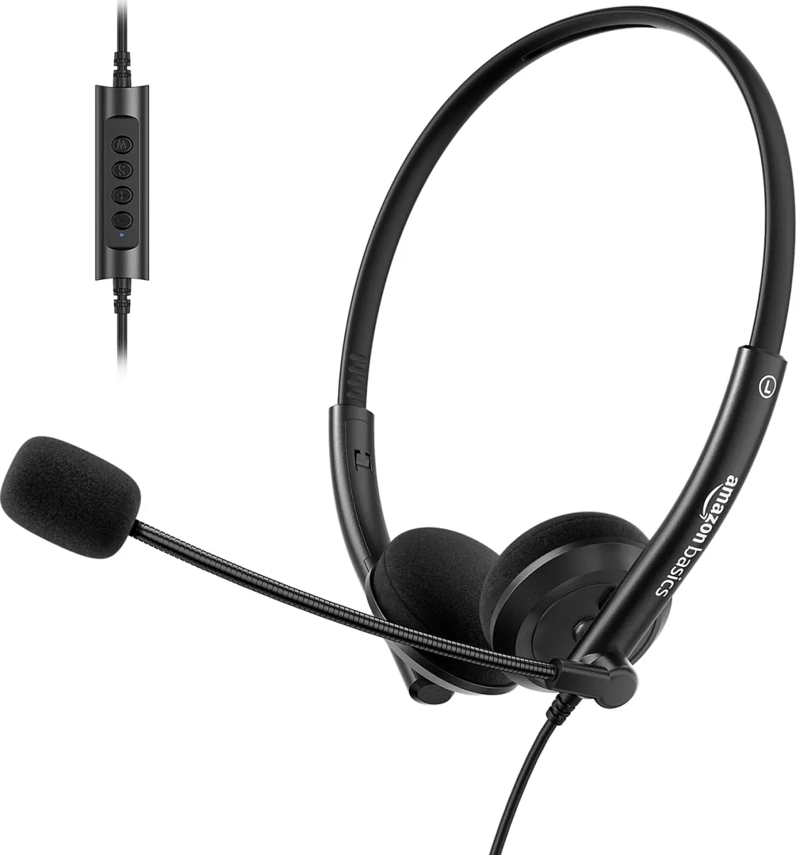 AmazonBasics AB-H10 Wired Headphones Price in India 2025, Full Specs ...