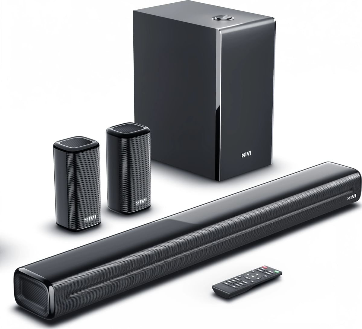 Mivi Fort H550 550W Bluetooth Soundbar Price in India 2025, Full Specs ...