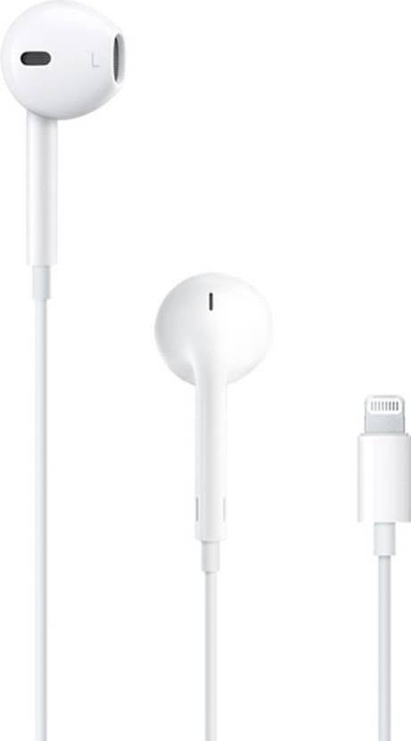 Apple MMTN2ZM/A EarPod with Lightning Connector Wired Headset With Mic ...