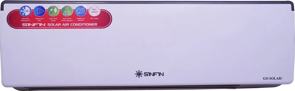 Sinfin Magic Cool Pro Sway 20 2 Ton 5 Star Inverter Solar Split AC ...
