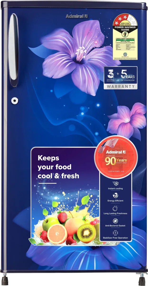 Admiral ADREFOG185DFB 175 L 3 Star Single Door Refrigerator Price in ...