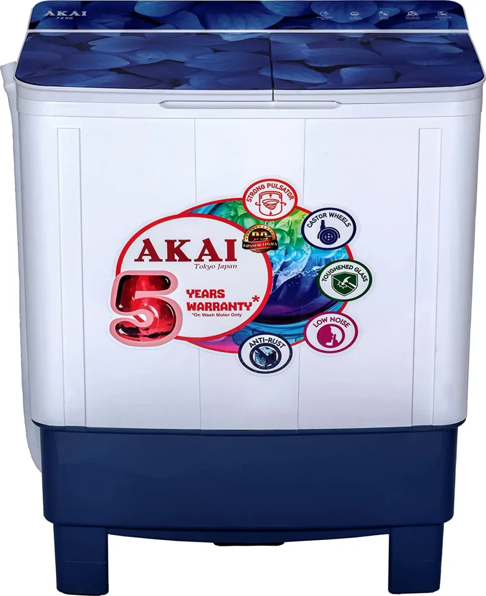 Akai AKSA-70CBFG 7 Kg Semi Automatic Washing Machine Price in India ...