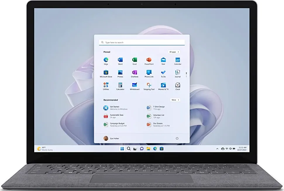 Microsoft Surface Laptop 5 13.5 inch (12th Gen Core i5/ 8GB/ 256GB SSD ...