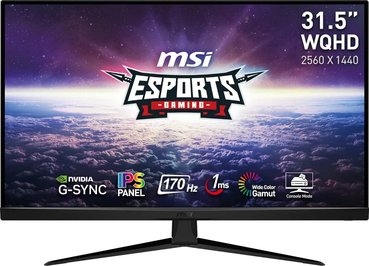 MSI G321Q 31.5 Inch WQHD Curved Gaming Monitor Price in India 2025 ...