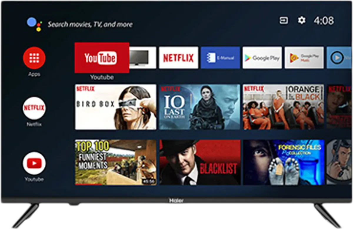 Haier LE43K7700UGA 43 inch Ultra HD 4K Smart LED TV - Price in India ...