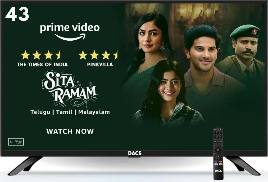 DACS SD14X 43 inch Full HD Smart LED TV Price in India 2025, Full Specs ...