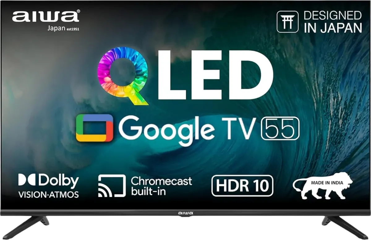 Aiwa AS55QUHDX3 55 inch Ultra HD 4K Smart QLED TV Price in India 2025, Full Specs & Review ...