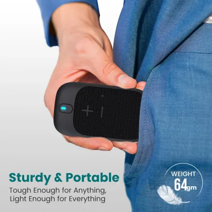 Portronics Talk Four 2W Wearable Bluetooth Speaker Price in India 2025 ...
