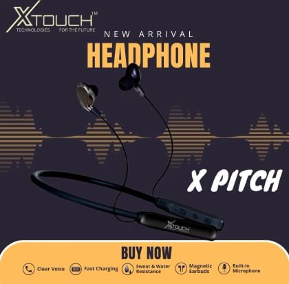 XTouch XT-Pitch Wireless Neckband Price in India 2025, Full Specs ...
