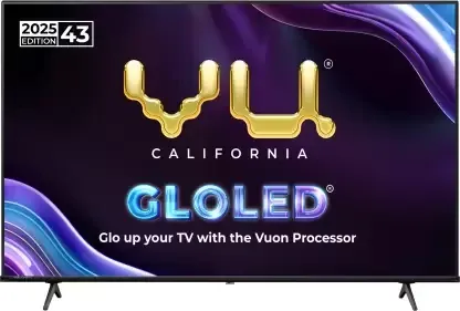 Vu GloLED 2025 Edition 55 inch Ultra HD 4K Smart LED TV (55GLOLED25) Price in India 2025, Full ...