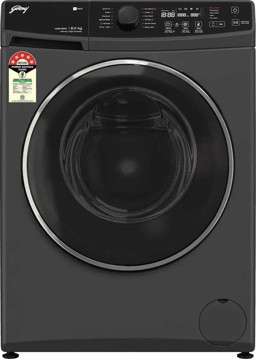 Godrej WFEON RGL 8014 8 kg Fully Automatic Front Load Washing Machine ...