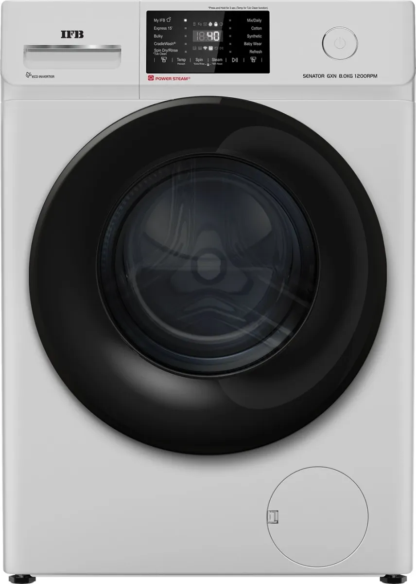 IFB SENATOR GXN 8012 8 Kg Fully Automatic Front Load Washing Machine ...