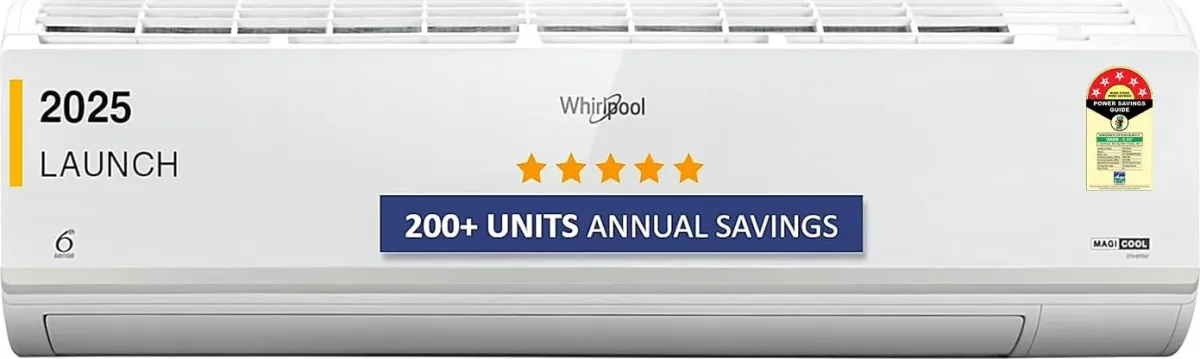 Whirlpool Magicool SAI16P55MCB1 1.5 Ton 5 Star Inverter Split AC Price in India 2025, Full Specs ...