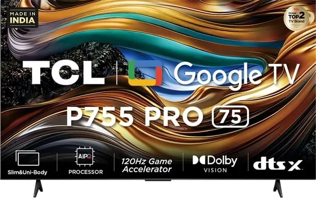 TCL P755 Pro 75 inch Ultra HD 4K Smart QLED TV (75P755 Pro) Price in India 2025, Full Specs ...