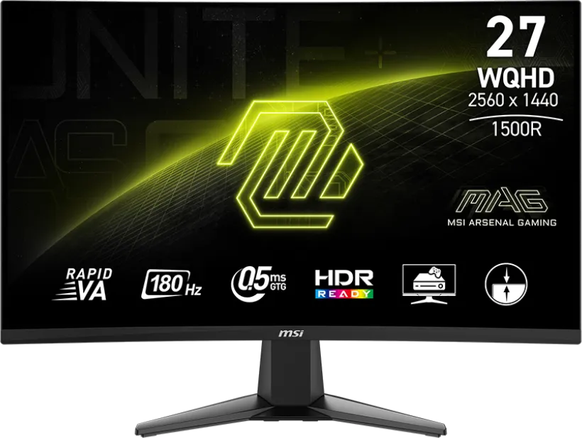 MSI MAG 27CQ6F 27 inch Quad HD Gaming Monitor - Price in India (May ...