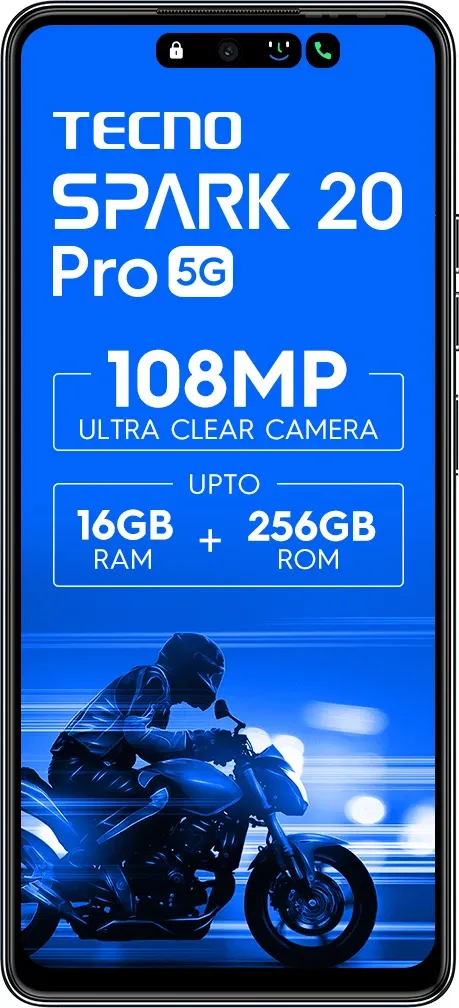 Tecno Spark 20 Pro 5G Price in India 2025, Full Specs & Review | Smartprix