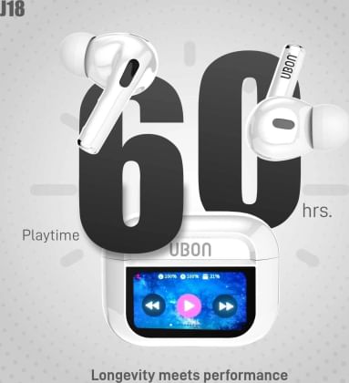 Ubon J18 True Wireless Earbuds Price in India 2024, Full Specs & Review | Smartprix
