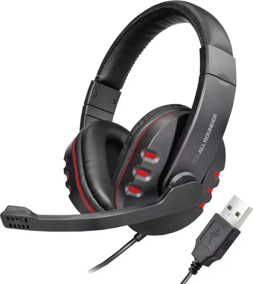 Zebronics Zeb-All Rounder Wired Headset Price in India 2025, Full Specs ...
