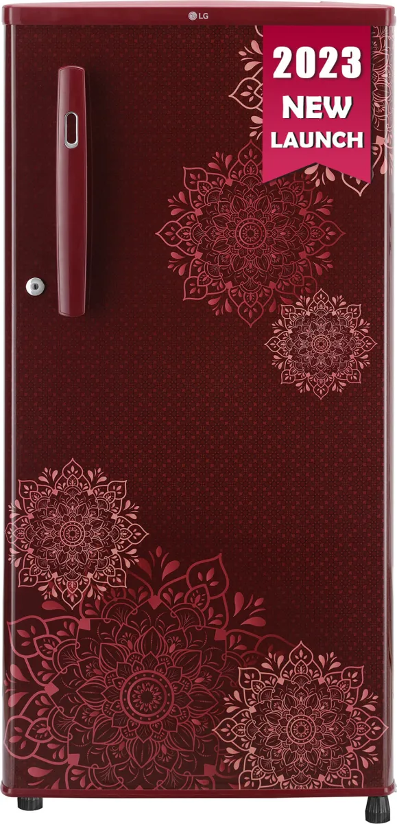 LG GL-B199ORRD 185 L 3 Star Single Door Refrigerator Price in India ...