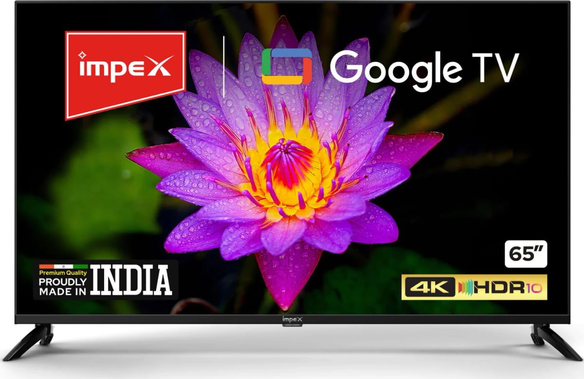 Impex evoQ 65S4RLC2 65 inch Ultra HD 4K Smart LED TV Price in India 2025, Full Specs & Review ...