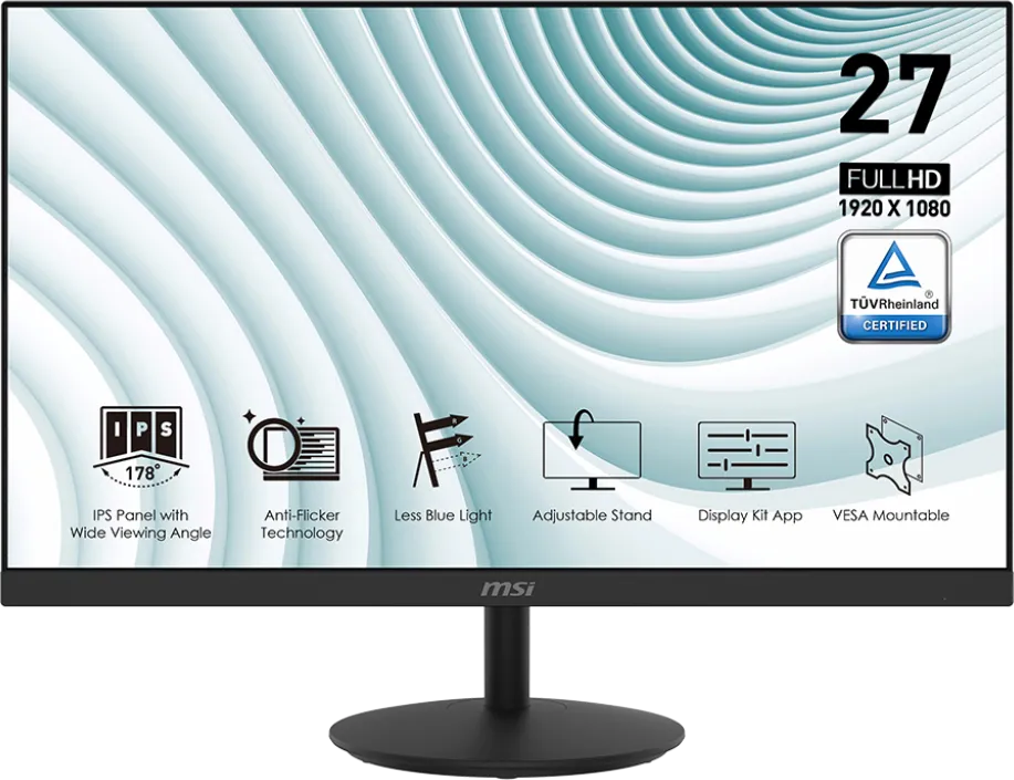 MSI Pro MP271 27 inch Full HD Monitor Price in United States 2025, Full ...