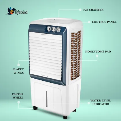 Lifebird Flappy 100 L Desert Air Cooler - Price in India (May 2026 ...