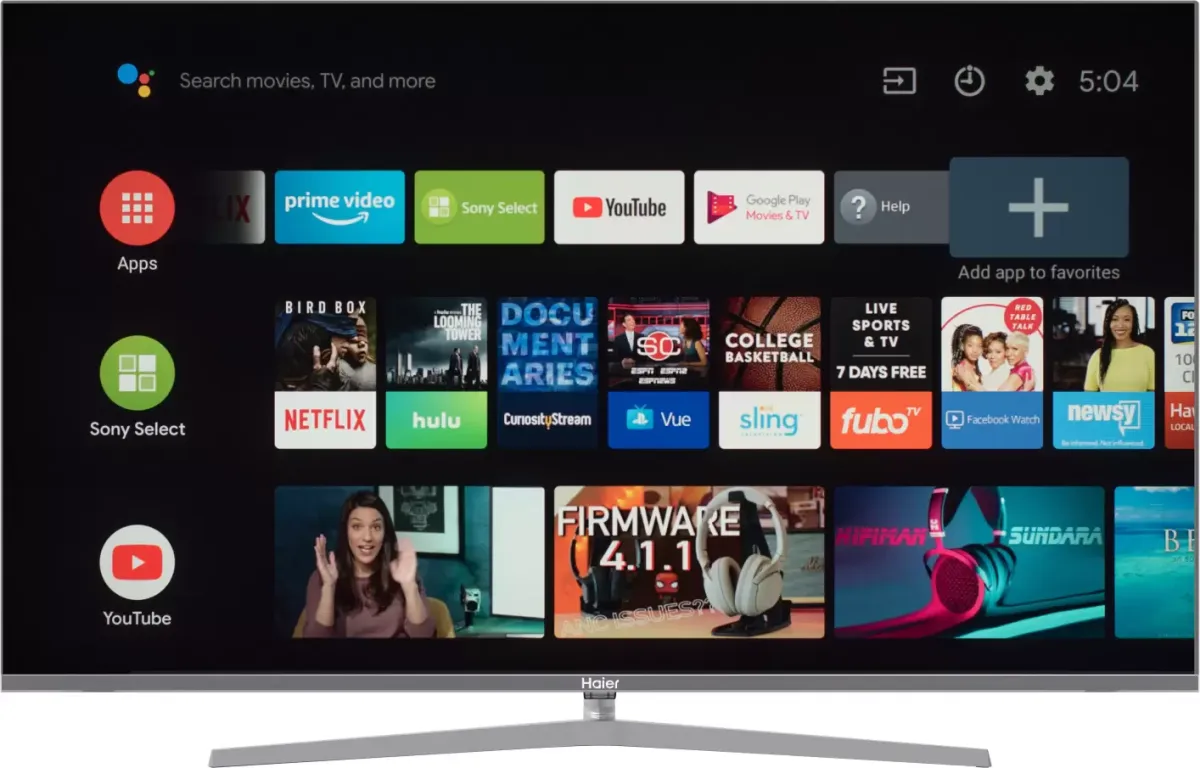 Haier E-series LE65S8000EGA 65-inch Ultra HD 4K Smart LED TV - Price in ...