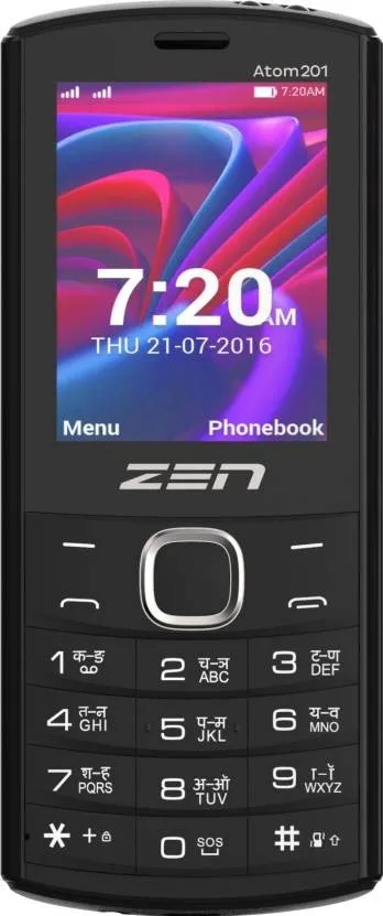 Zen Atom 201 Price in India 2025, Full Specs & Review | Smartprix