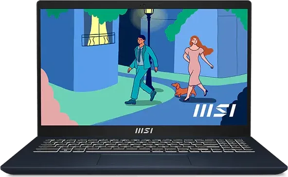 MSI Modern 15 B12M-454US Laptop (12th Gen Core i7/ 16GB/ 512GB SSD/ Win ...