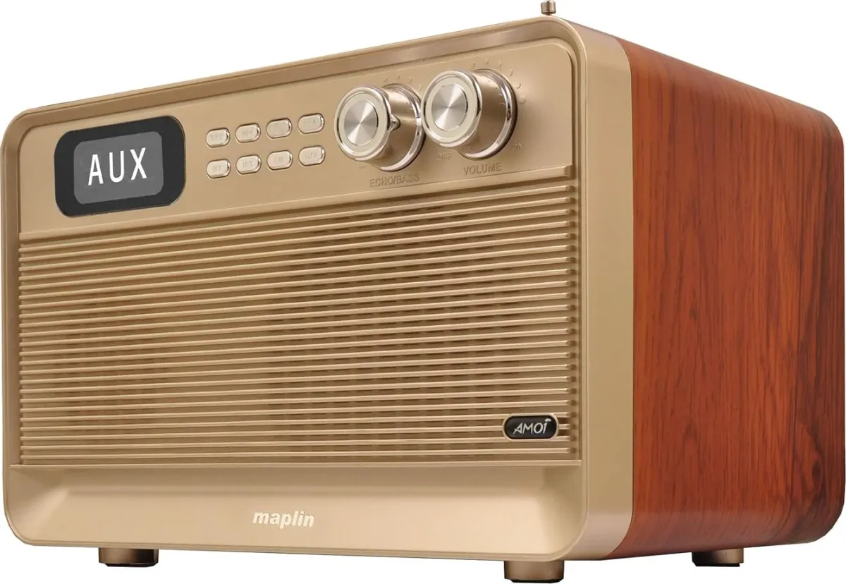 Maplin Vintage Retro AM01 40W Bluetooth Speaker Price in India 2025 ...