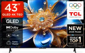 TCL T6D 43 inch Ultra HD 4K Smart QLED TV vs TCL P71K 43 inch Ultra HD ...