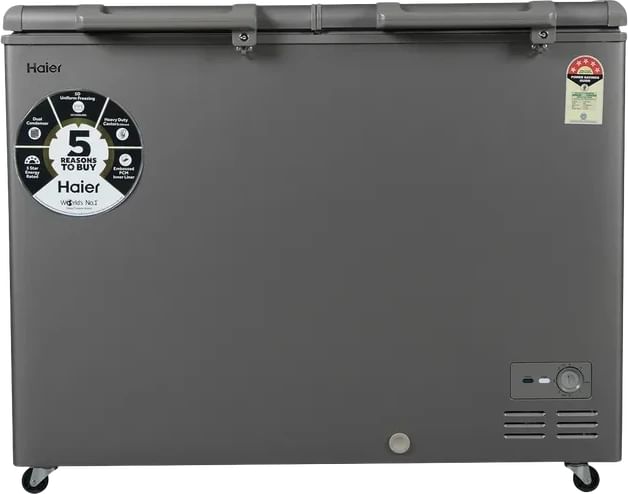 Haier HFC-345DME5 345 L 5 Star Double Door Deep Freezer Price in India ...