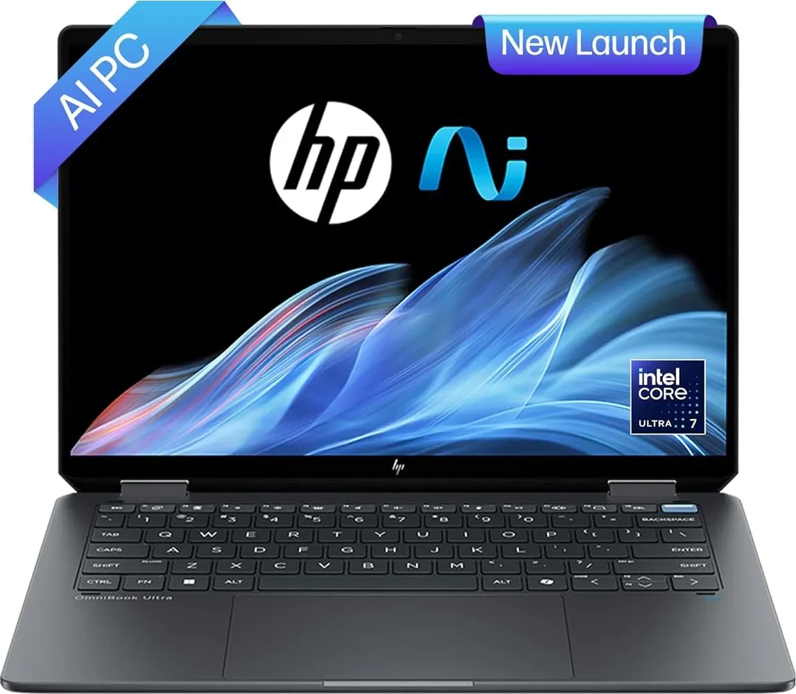 HP OmniBook Ultra Flip Next Gen AI 14-fh0029TU Laptop (Intel Core Ultra 7/ 32GB RAM/ 1TB SSD ...